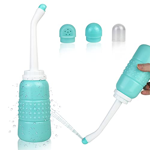 TopQuaFocus 12oz Perineal Bottle for Postpartum Care Portable Travel Peri Sprayer Bidet Postpartum Recovery Essentials After Birth Cleaning for Mom Baby Personal Hygiene Care Hemorrhoid Treatment