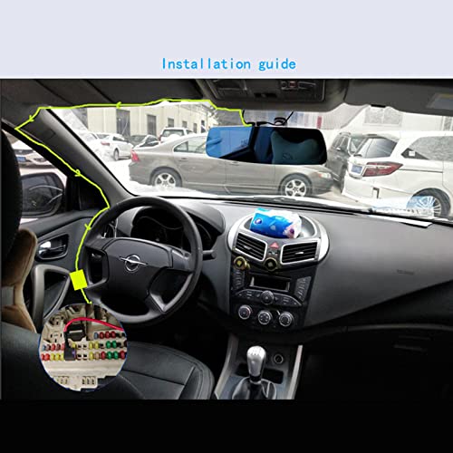 Techinal Dashcam Hard Wire Kit Mini USB Dashcam Hard Wire for Car Dashcam 12V-30V to 5V 2A Mini Car Dashcam Camera Hard Wire Car Dashcam Wire Dashcam Hard Wire Kit Dvr Charger Cord