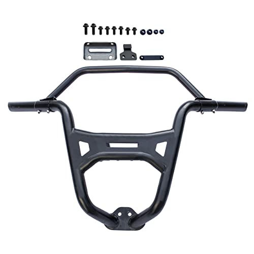 SAUTVS Front Bumper for Polaris RZR 1000 XP / XP4, Front Low Profile Bumper Heavy Duty Brush Guard for Polaris RZR 1000 XP/XP 4 1000 Sport Turbo 2019-2023 Accessories (Replace #2884019-458)