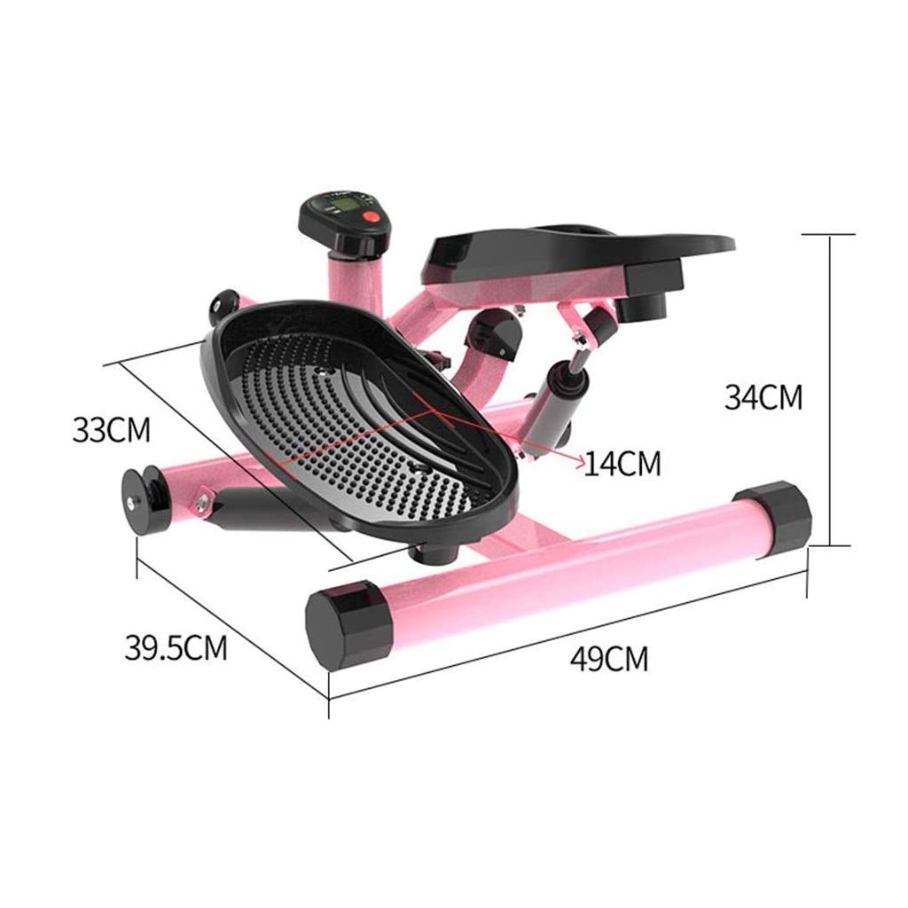YFDM Mini Stepper, Stepping Machine Twist Fitness Equipment, Full-Body Workout for Living Room Office Gym