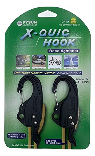 PYSUN Anchor Hook Master Series MSUS-01, Easy Set Camping Tent and Canopy, 2 Pcs/Set
