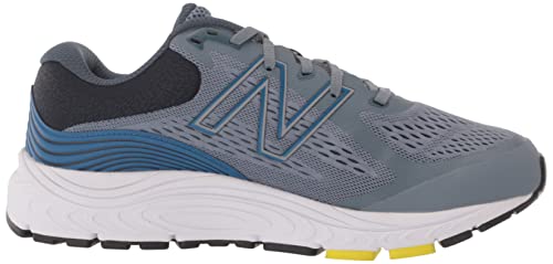 New Balance Men's M840LB5 Running Shoe, Ocean Grey/Oxygen Blue, 10 Wide