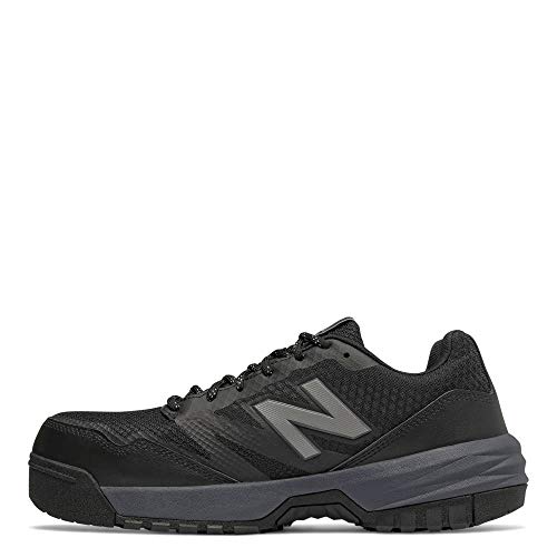 New Balance Men's Composite Toe 589 V1 Industrial Shoe, Black/Gray, 13 X-Wide