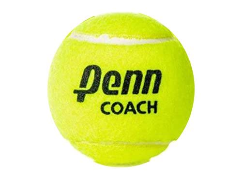 Penn Coach Pressurized Tennis Balls - Regular Duty Felt Practice & Training Tennis Balls - 3 Count(Pack of 12)