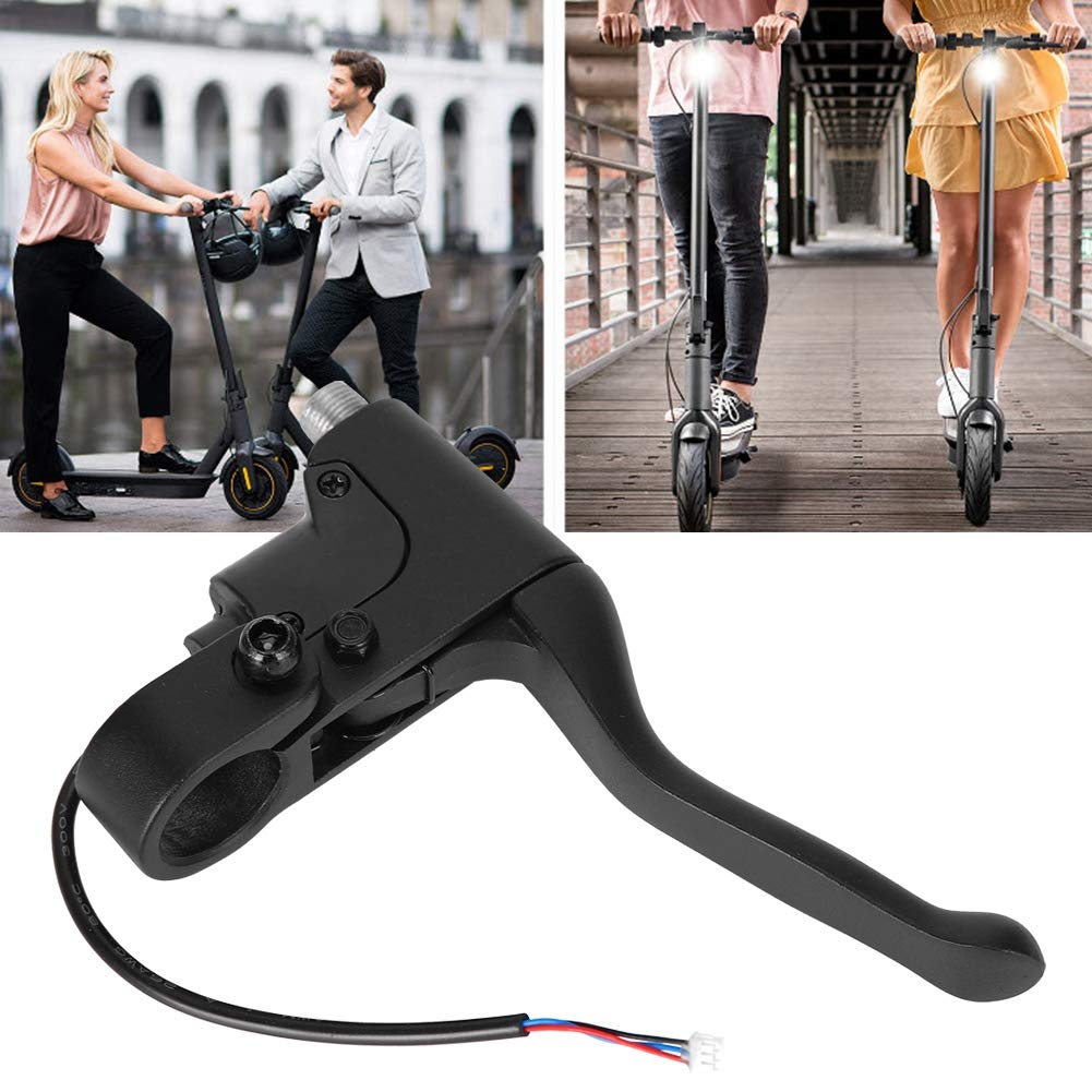 Scooter Handle Brake Lever, Universal Aluminium Alloy Electric Scooter Brake Lever Spare Parts Handlebar Lever Parts Brake Assembly Lever Replacement for Ninebot MAX G30 Scooter
