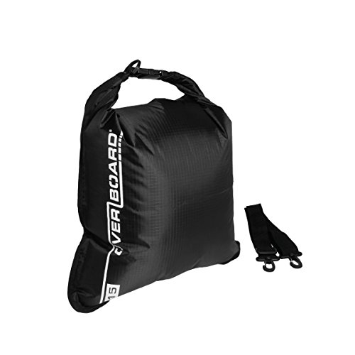 OverBoard Waterproof Dry Flat Bag, Black, 30-Liter