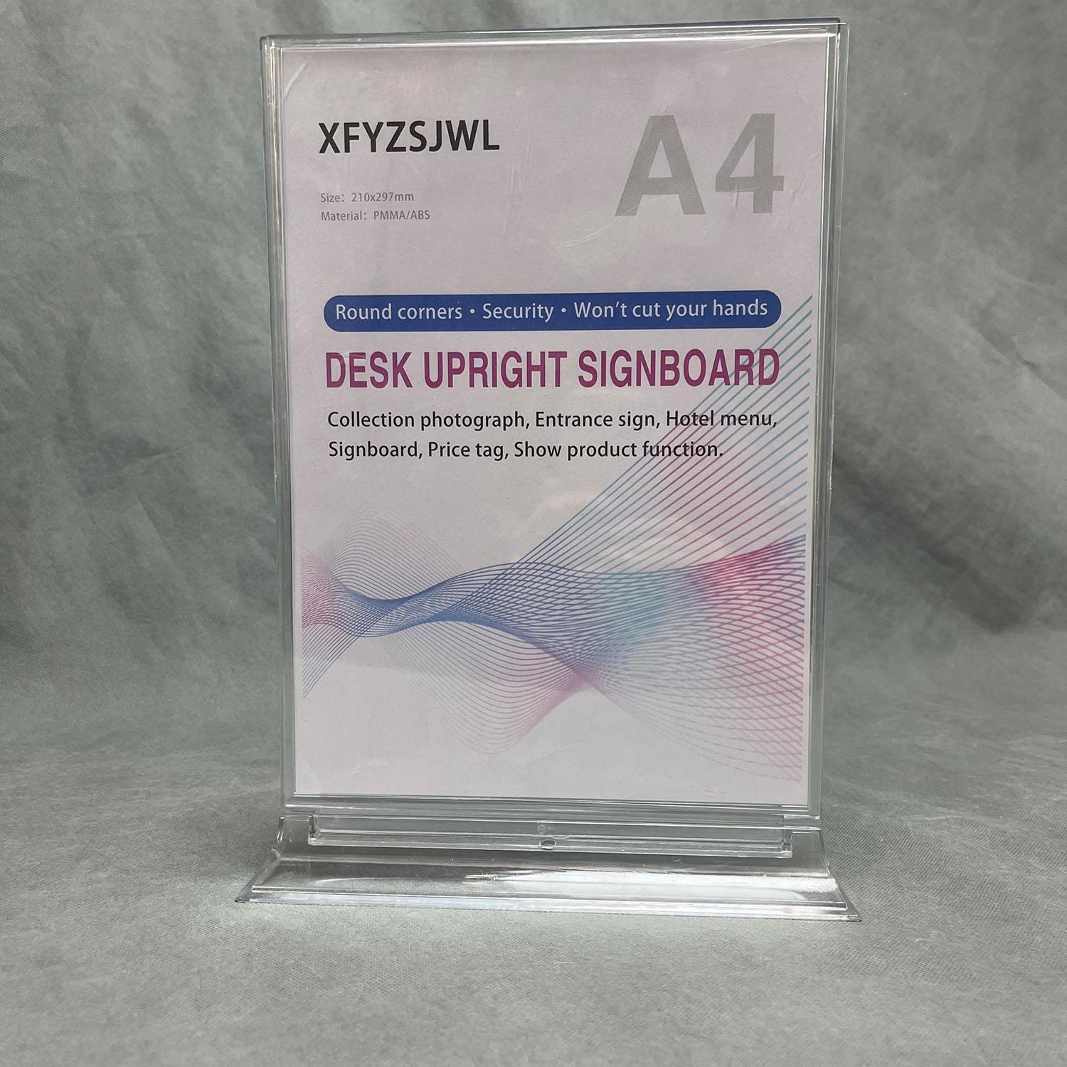XFYZSJWL Upright signboards of wood or plastics,Vertical Double-Sided Display