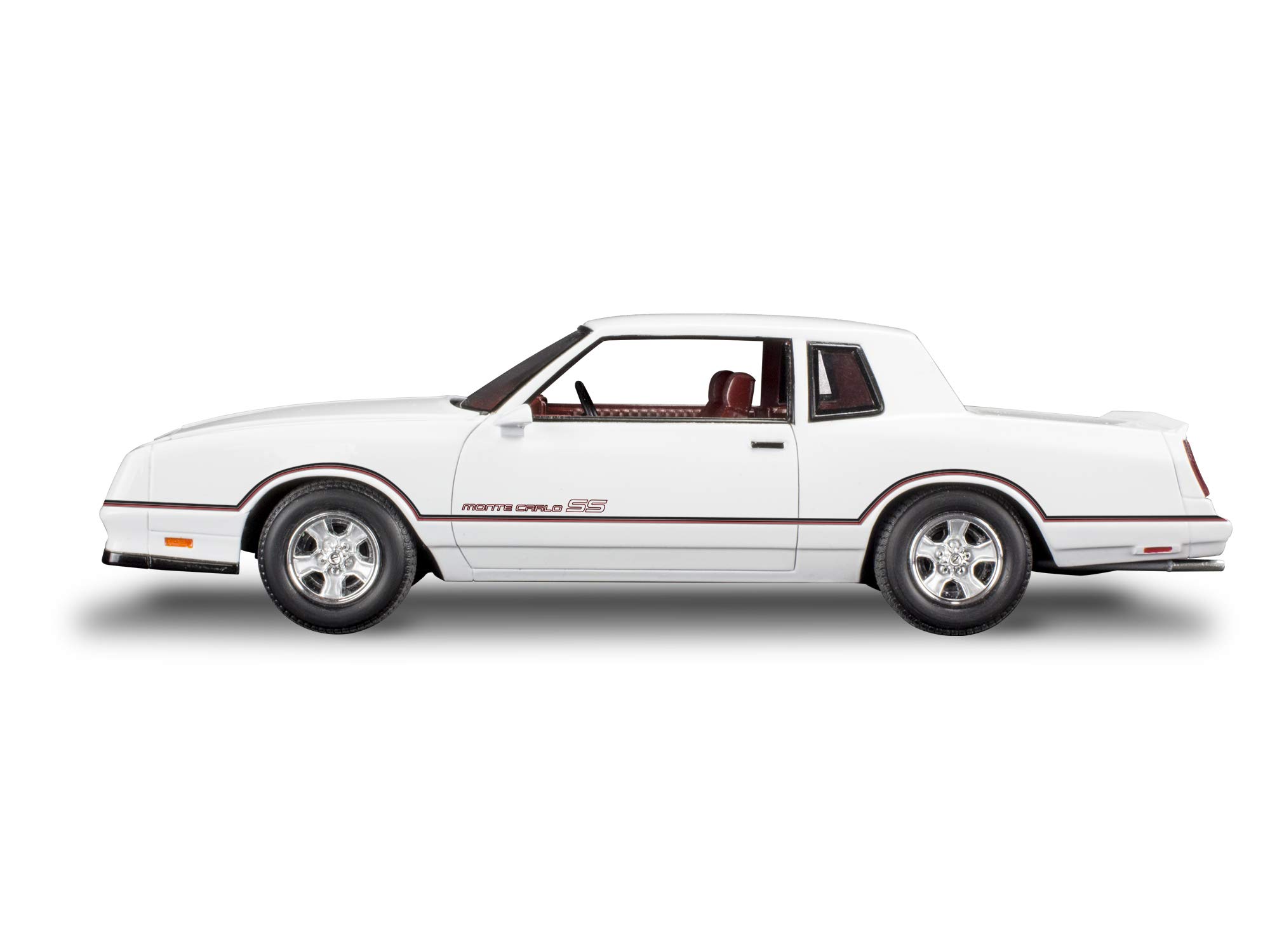 Revell 85-4496 1986 Chevrolet Monte Carlo SS 2N1 Model Car Kit 1:24 Scale 102-Piece Skill Level 4 Plastic Model Building Kit, White