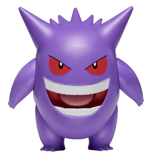 Pokémon Ultimate Battle Multi 10 Pack Action Figures - Gengar, Pikachu, Charmander, Squirtle, Bulbasaur, Eevee, Sobble, Grookey, Scorbunny & Munchlax - Official Authentic Details