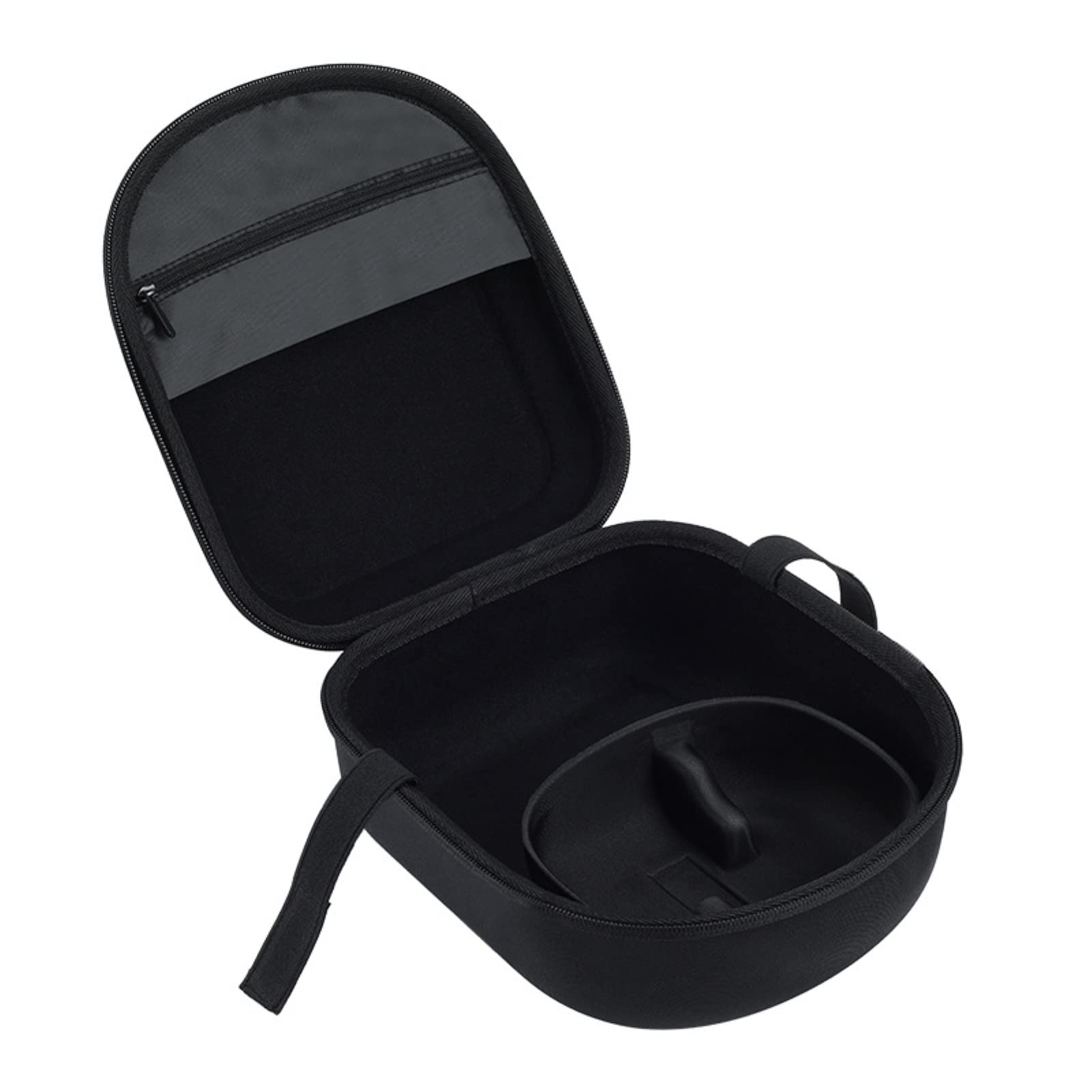 schicj133mm Lightweight Drop-Proof EVA Stockpile Bag Protection Container for Oculus Quest 2 Black