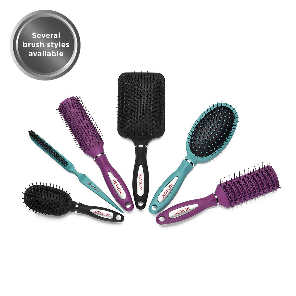 Revlon Straight & Smooth Berry Paddle Hair Brush