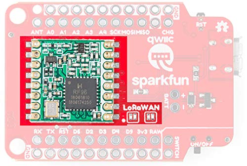SparkFun Pro RF - LoRa, 915MHz (SAMD21) - Wireless Board Easy-to-use IoT Qwiic Enabled microcontroller 915MHz ISM Band Reinforced Micro-B USB Connector Included u.FL Antenna Connector