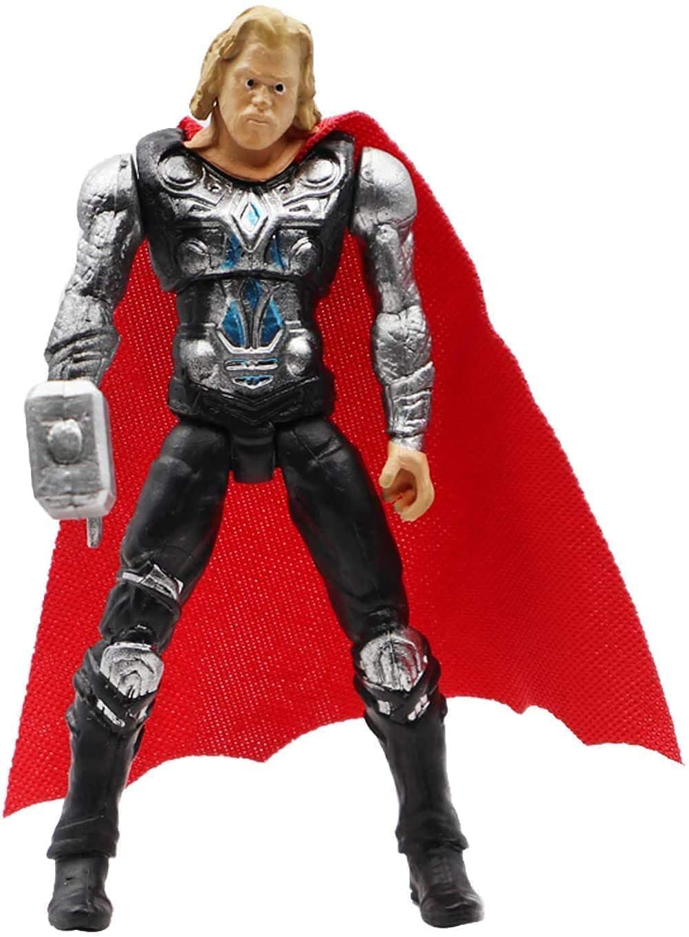 Superhero Flash Action Figures Set of 6 PCS - Best Toys Set for Boys - Collectible Models - Exclusive Cake Topper