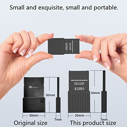 Up Mask External Host Hard Drive Box Expansion Card, m, black