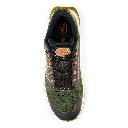 New Balance Men's Fresh Foam Garoe V1 Trail Running Shoe, Kombu/High Desert/Cayenne, 13 X-Wide