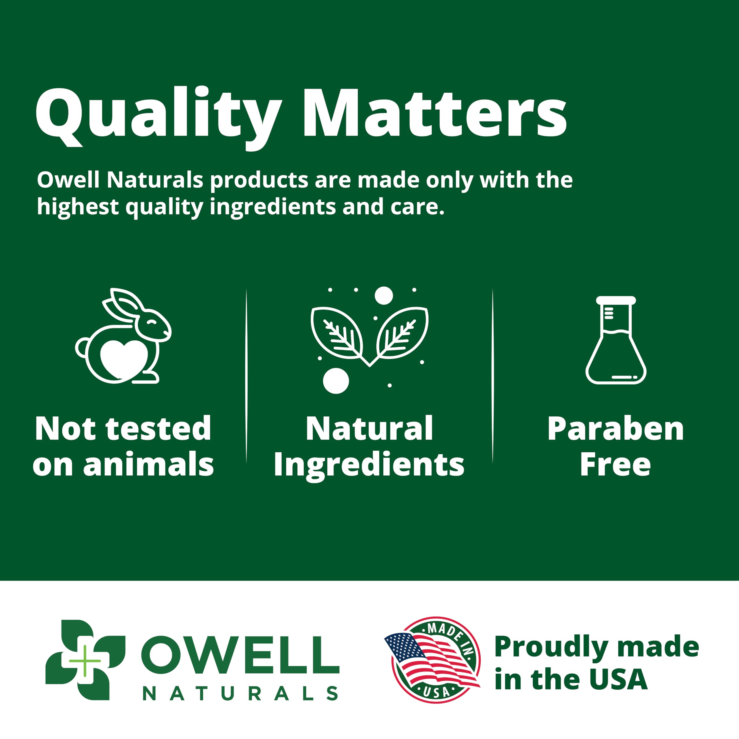 OWELL NATURALS Pain Relief Ointment - 7 oz - Maximum Strength All Natural Discomfort Reliever for Joint, Muscle, Knee, Back, Neuropathy - 5 Powerful Ingredients
