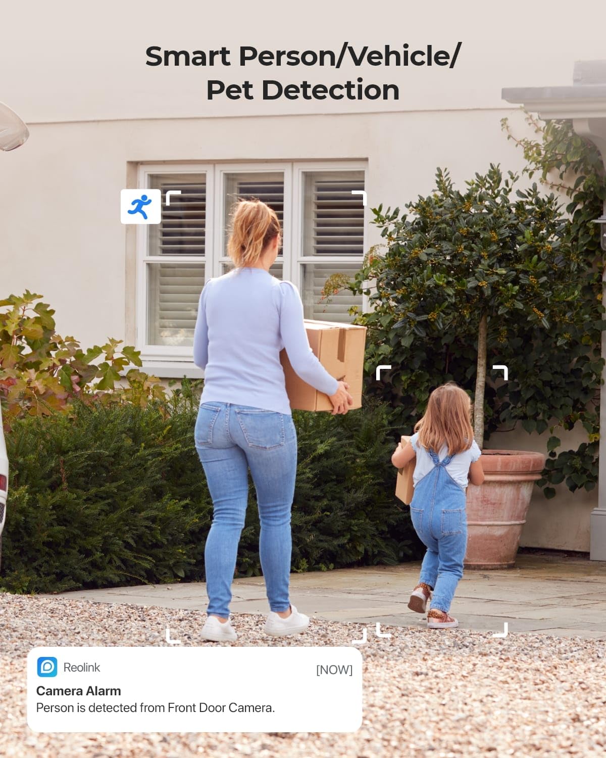 REOLINK RLC-81PA 4K PoE Bullet Security Camera, 180 Degree Pan, Horizontal Auto Tracking, Outdoor IP Camera with Color Night Vision, Smart Person/Vehicle/Pet Detection, 2 Way Talk, microSD Card Slot