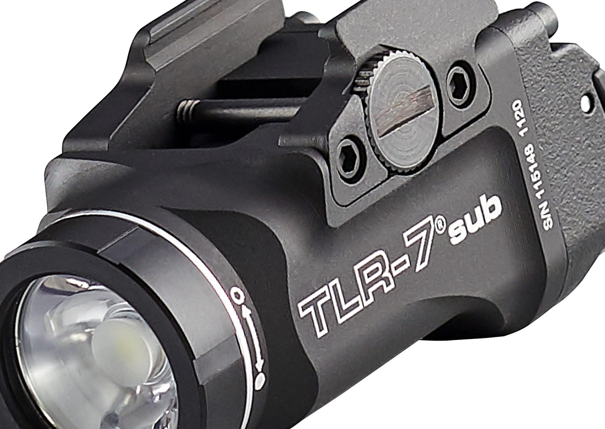 Streamlight 69401 TLR-7 Sub 500-Lumen Pistol Light Without Laser Designed Exclusively and Solely for Railed Sig Sauer P365 & P365 XL, Includes Mounting Kit, and Key, Black