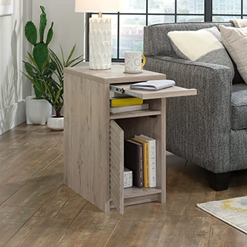 Sauder Harvey Park Side Table, L: 13.27" x W: 21.34" x H: 25.0", Laurel Oak Finish