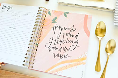 Paper Peony Press The Keepsake Recipe Book: A Blank Recipe Notebook To Write In Your Own Recipes & Create Your Own Cookbook Journal (Spiral-Bound Premium Hardcover Edition)