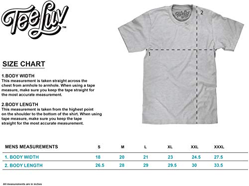 Tee Luv Men's Coors Light Beer Shirt - Cold As The Rockies Mountain Logo T-Shirt, Athletic Gray, M