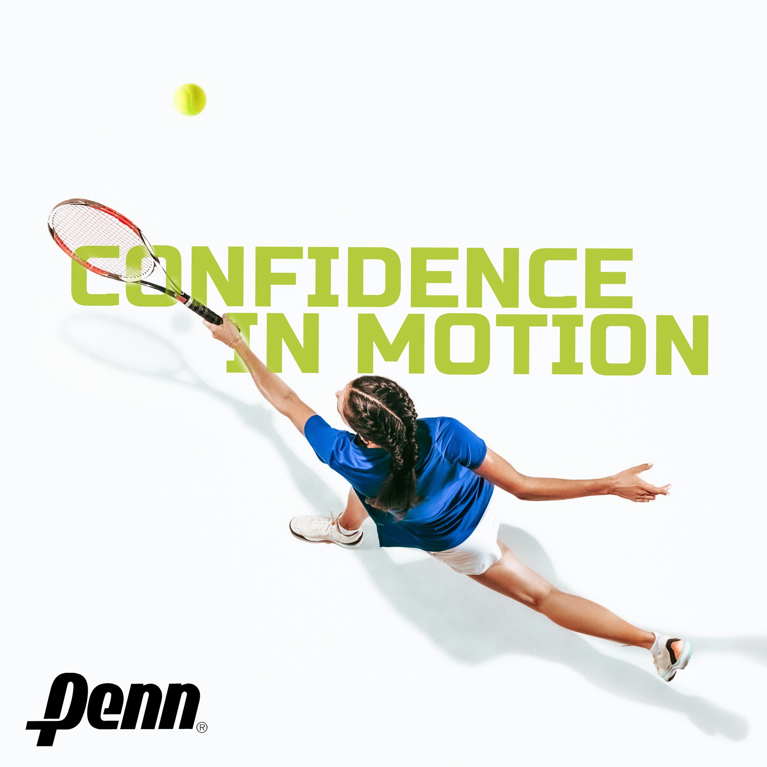 PENN Women's Spike Athletic Mini Skort for Performance Training Tennis Golf & Running - Medieval Blue, Large