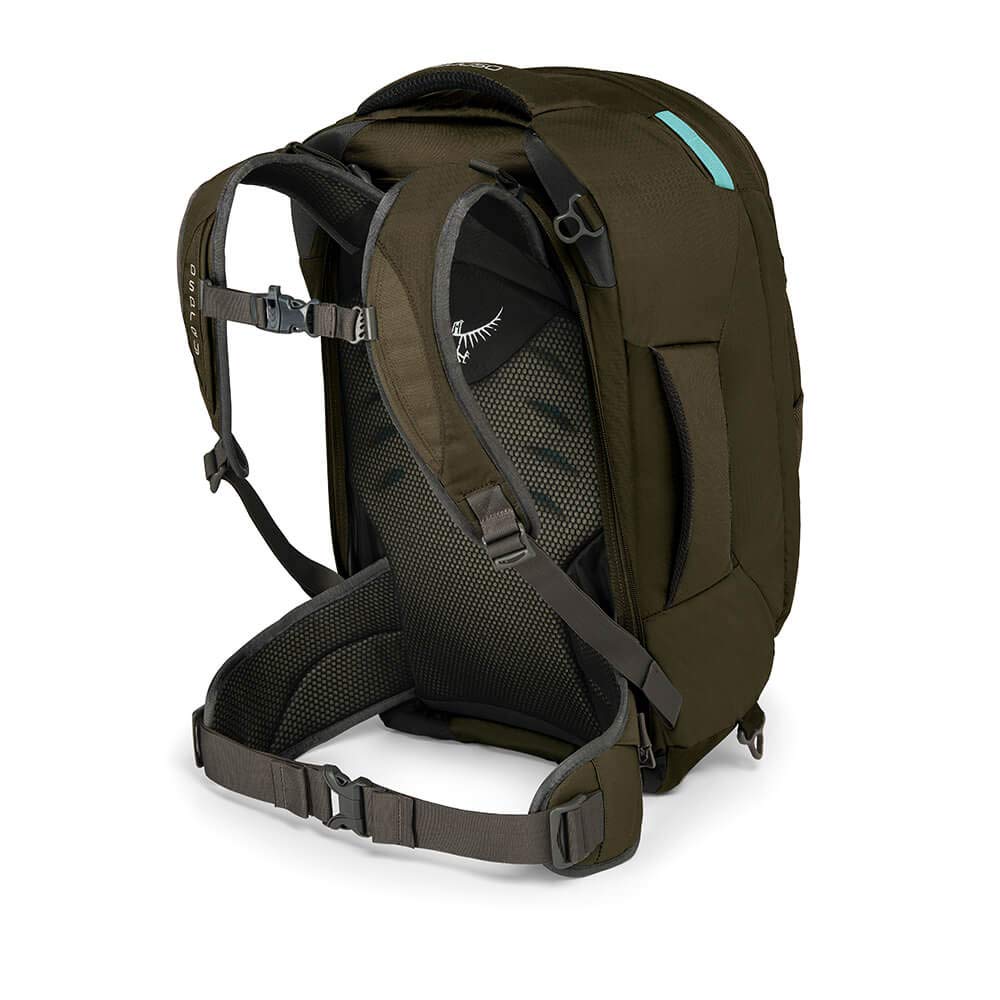 Osprey Fairview 40 Women's Travel Backpack, Rainforest Green, X-Small/Small