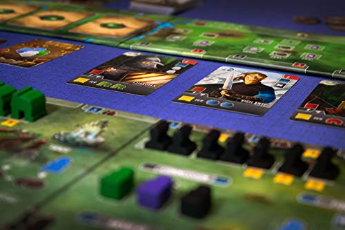 Paladins of The West Kingdom Strategy Board Game, 1-4 Players, Ages 12 and Up, 90-120 Min Play Time, Most Victory Points Win, Build Outposts, Fortifications, Commission Monks, & Confront Outsiders