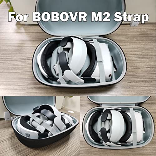 Oculus Quest 2 Carrying case,Case for Oculus Quest 2 Halo Strap Improvements Hard EVA Carrying Travel Bag VR Accessories