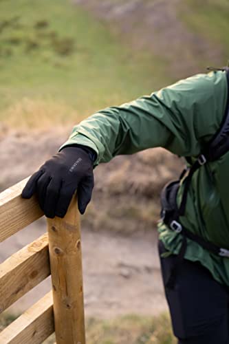 SEALSKINZ Unisex Waterproof All Weather Glove, Black, Large