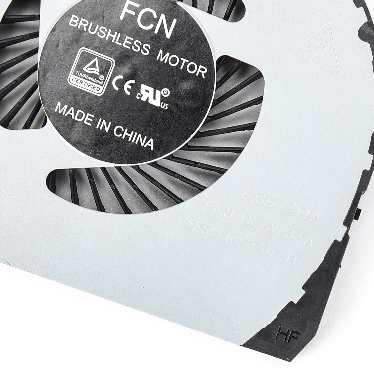 Replacement CPU w/GPU Cooling Fan Compatible with Dell G5 15 5587 & G7 7588, inspiron 15 7577 7588 Series Laptop P/N: DFS541105FC0T DFS2000054H0T