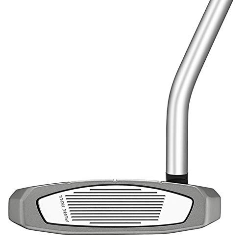 TaylorMade Spider S Putter Left Hand Steel Platinum/White Single Bend 35"