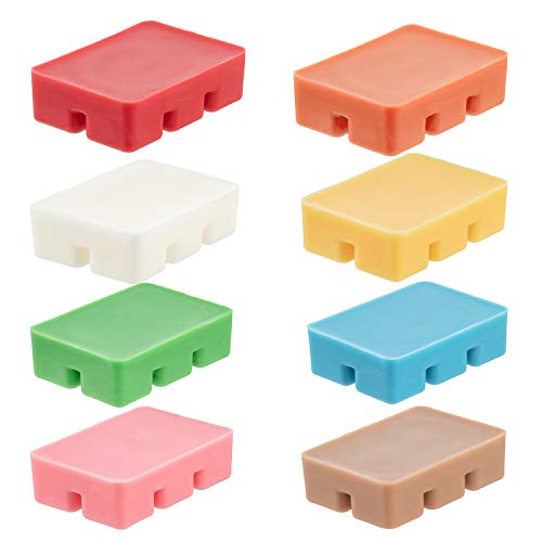 Scented Soy Wax Melts – Set of 8 Assorted 2.5oz Wax Cubes/Tarts | Home Fragrance for Candle Warmers | Bulk Value Pack
