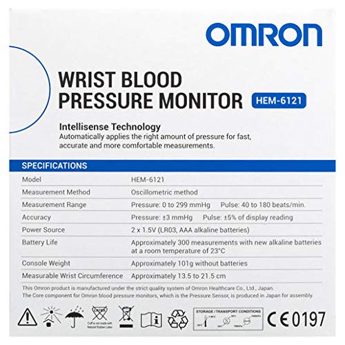 Omron RS2 Wrist Blood Pressure Monitor