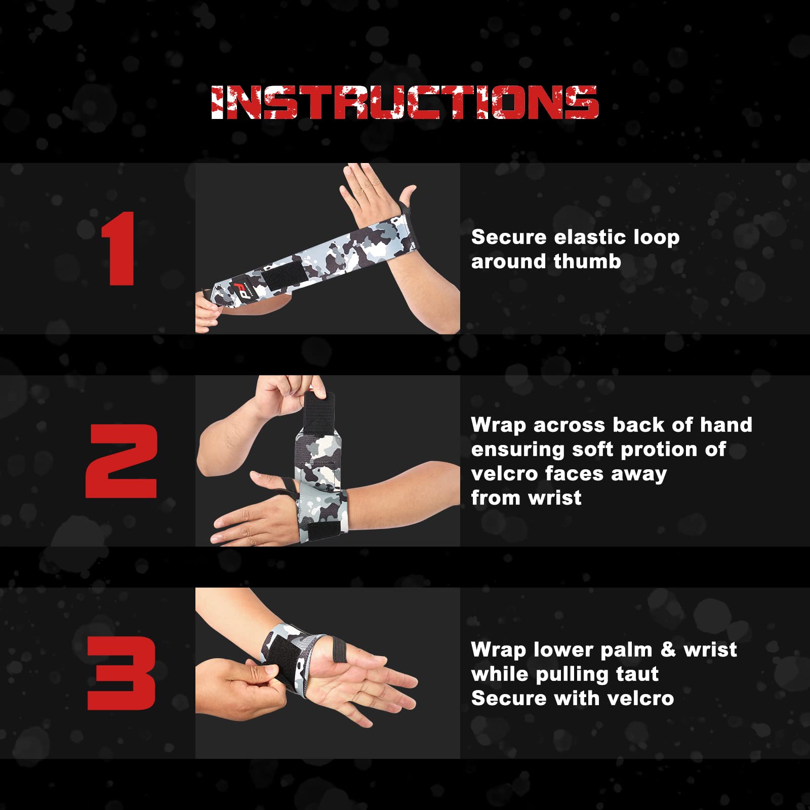 Wrist Wraps Support Weight Lifting: Weightlifting Wrist Wraps Powerlifting Strength - Gym Benching Wrist Wrap Powerlifting for Men & Women - Wristwraps for Bodybuilding