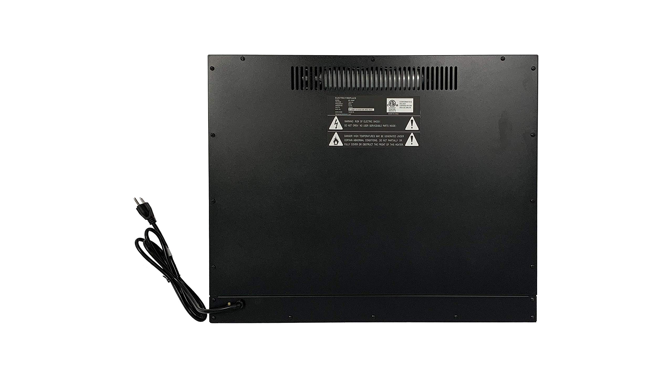 Titan Flame Model EF-30BF 26" Flat LED Insert Electric Fireplace