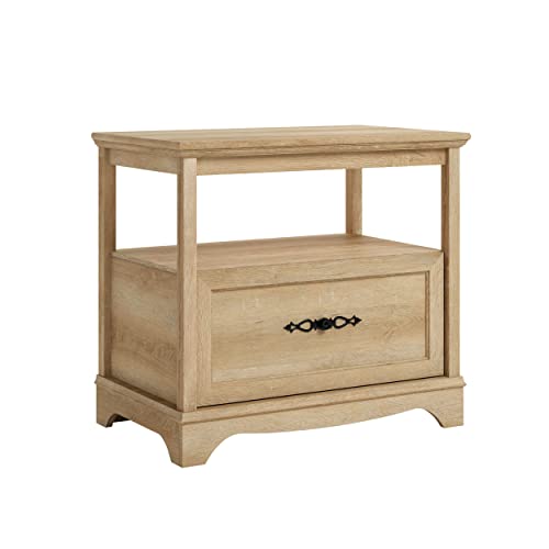 Sauder Adaline Cafe Lateral File, L: 33.11" x W: 20.23" x H: 29.92", Orchard Oak Finish