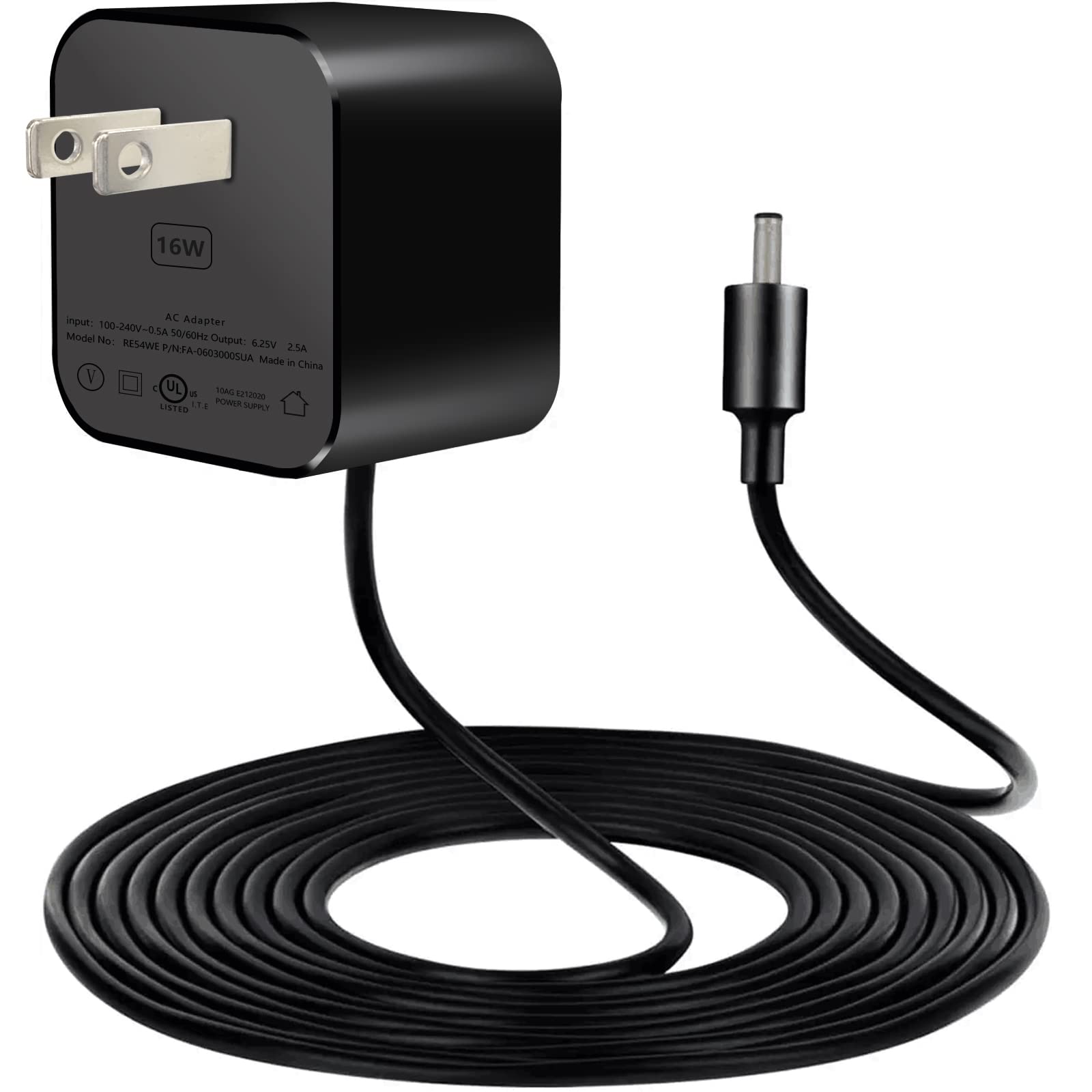 ZTTXL 16W Power Adapter AC DC Adapter Replacement for Fire TV CL1130,Digital HD Streaming Media Player Fire TV Box 1st Generation Power Supply Switching Charger Plug Cord, 5 Ft AC Adapter Power Cord