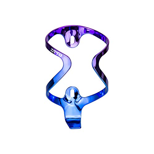 Selomore Super Light Equipment for Mountain Bike Electroplated Colorful Bottle Cage,0407US152 MR 152A