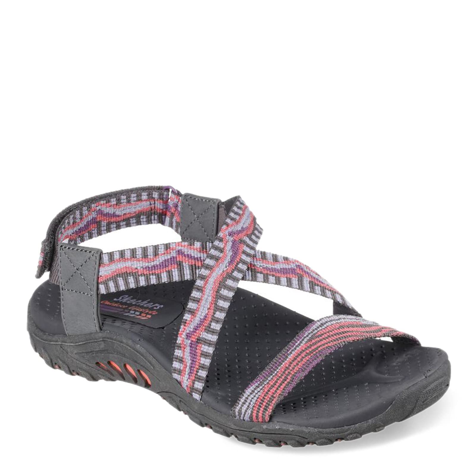 Skechers Reggae - Stay Together Gray/Purple 9 B (M)