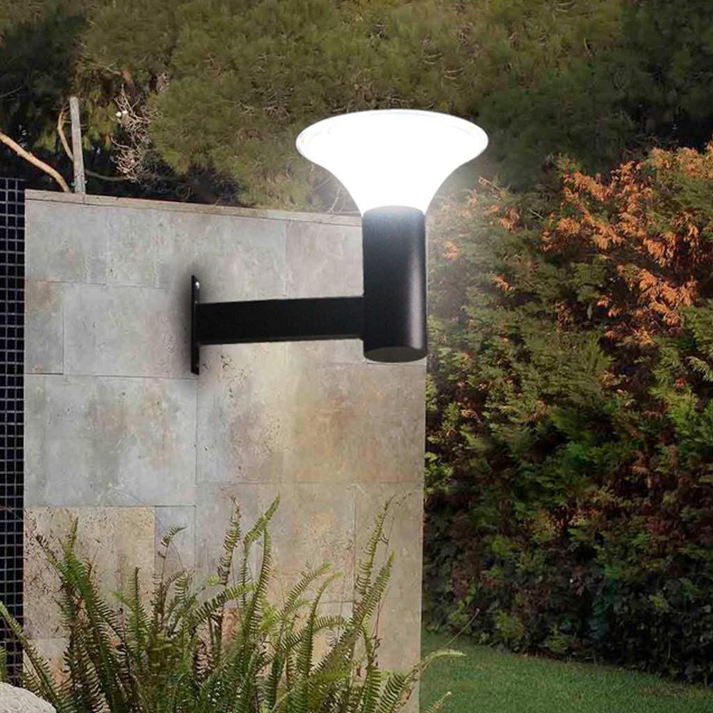 Path Lights Solar Outdoor Lighting Solar Wall Light Outdoor Waterproof LED Modern Minimalist Style Garden Light Villa Door Light Home Terrace Outdoor Wall Lamp