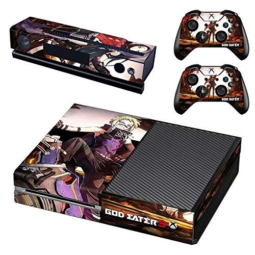 QUATLAMSHOP Protective Vinyl Skin Decal Cover for Xbox One Console Wrap Sticker Skins with Two Free Wireless Controller Decals Adventure game (Only Xbox One)