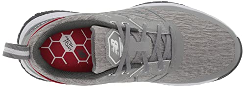 New Balance Men's Fresh Foam Contend Golf Shoe, Grey/Charcoal, 13 X-Wide