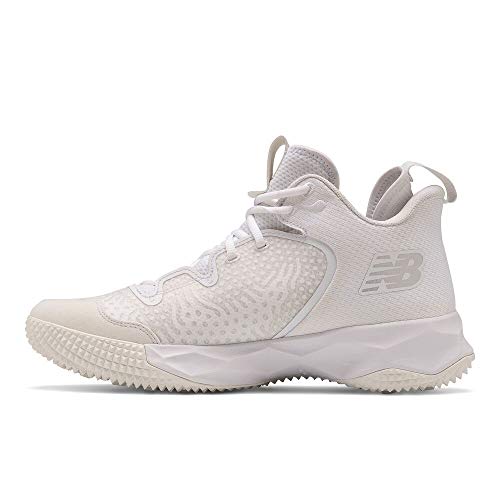 New Balance Men's Freeze LX V3 Turf Lacrosse Shoe, White/Grey, 11.5