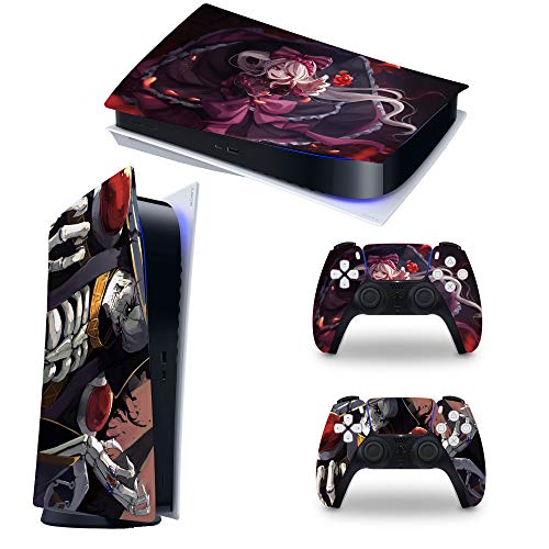 Overlord Anime Japan - PS5 Standard Edition Skin Console - PS5 Standard Edition Controller Skin Cover Vinyl Decal Protective