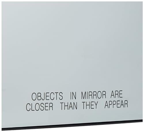 Passenger Side Non-heated Mirror Glass w/backing plate, Ford F150 (does not fit STX models), Mark LT, 6 13/16" x 9 1/8" x 10 1/2" (w/o Blind Spot)