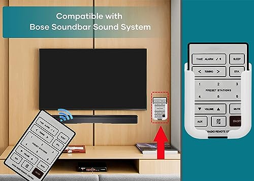 Replacement Remote Control for Bose AWR1-1W AWR1-G1 AWR1-2W AWR1-4A AWR1W1 AM189930 Clock Wave Radio