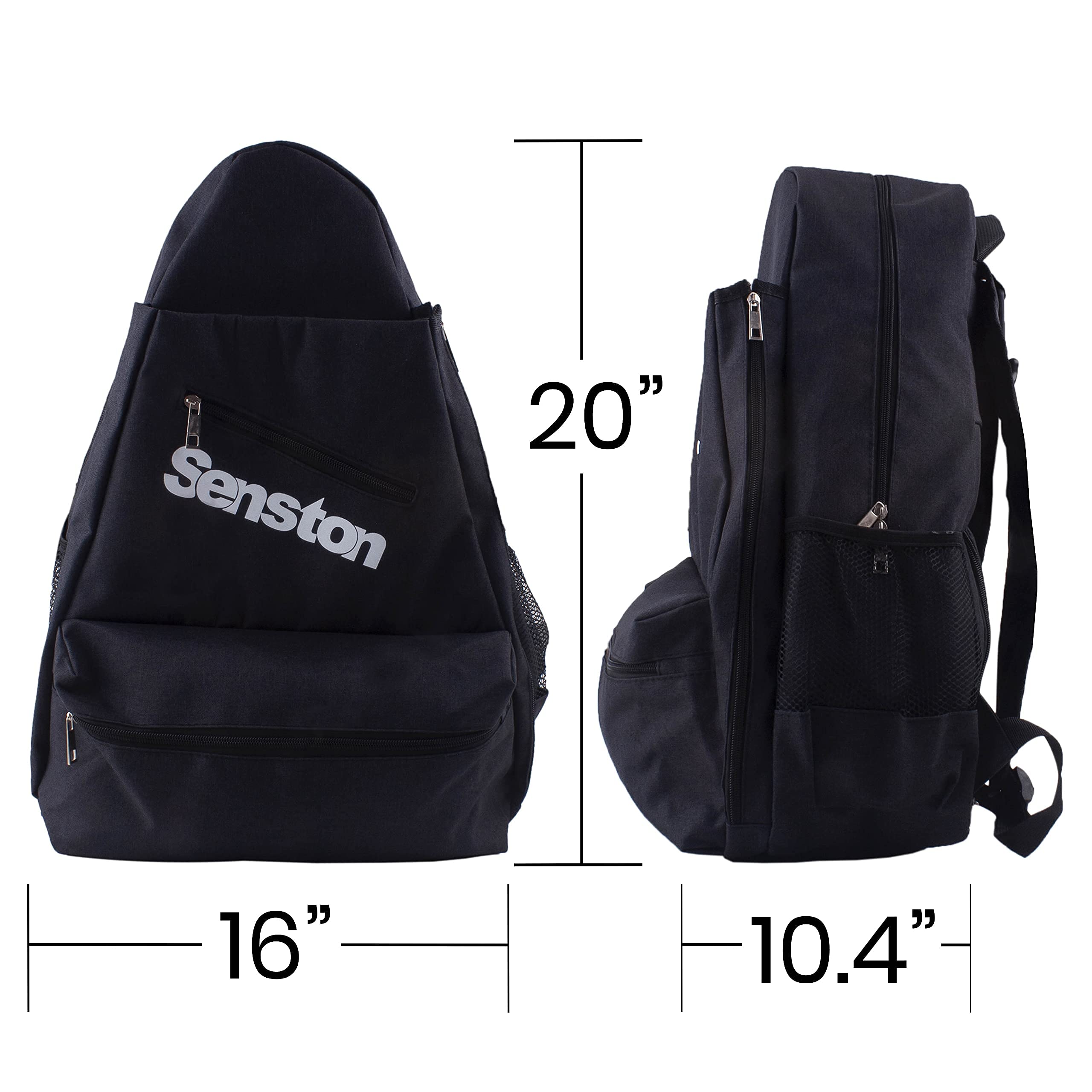 Senston Rackets Backpack for Tennis Bag 3 Rackets/Badminton Backpack/Pickleball Bag With Ventilated Shoe Compartment