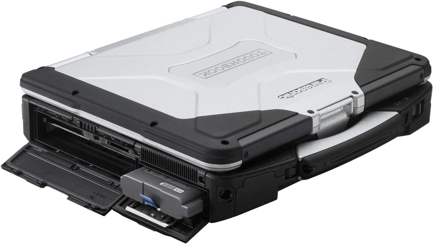 Panasonic Toughbook CF-31 MK5, Intel i5-5300U 2.3GHz, 13.1 LED Touchscreen, 8GB, 256GB SSD, Windows 10 Pro, WiFi, Bluetooth, DVD, 4G LTE, Backlit Keyboard, Webcam, GPS (Renewed)