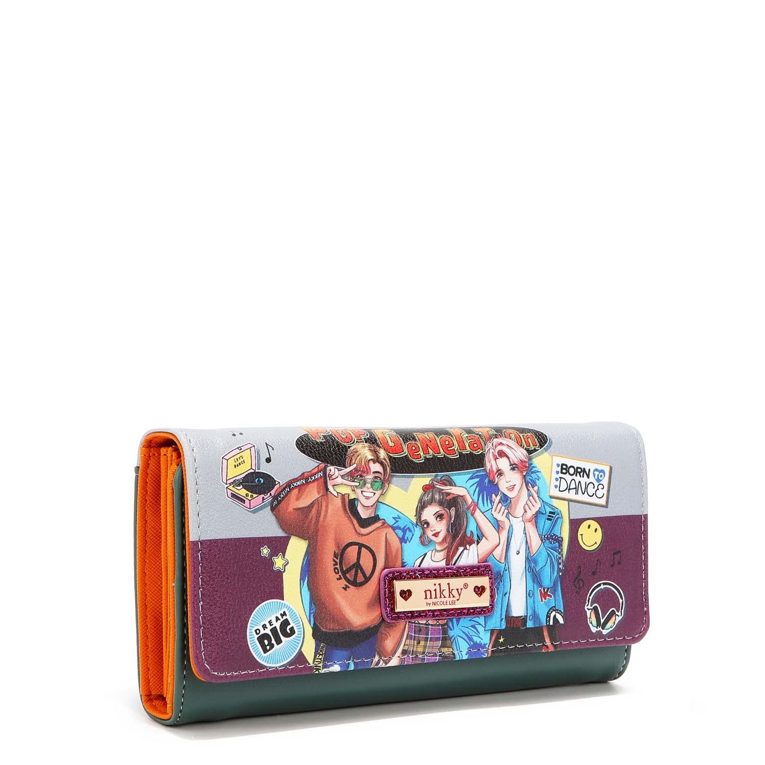 Nicole Lee Scooter Sophie Nikky Trifold Wallet V.2